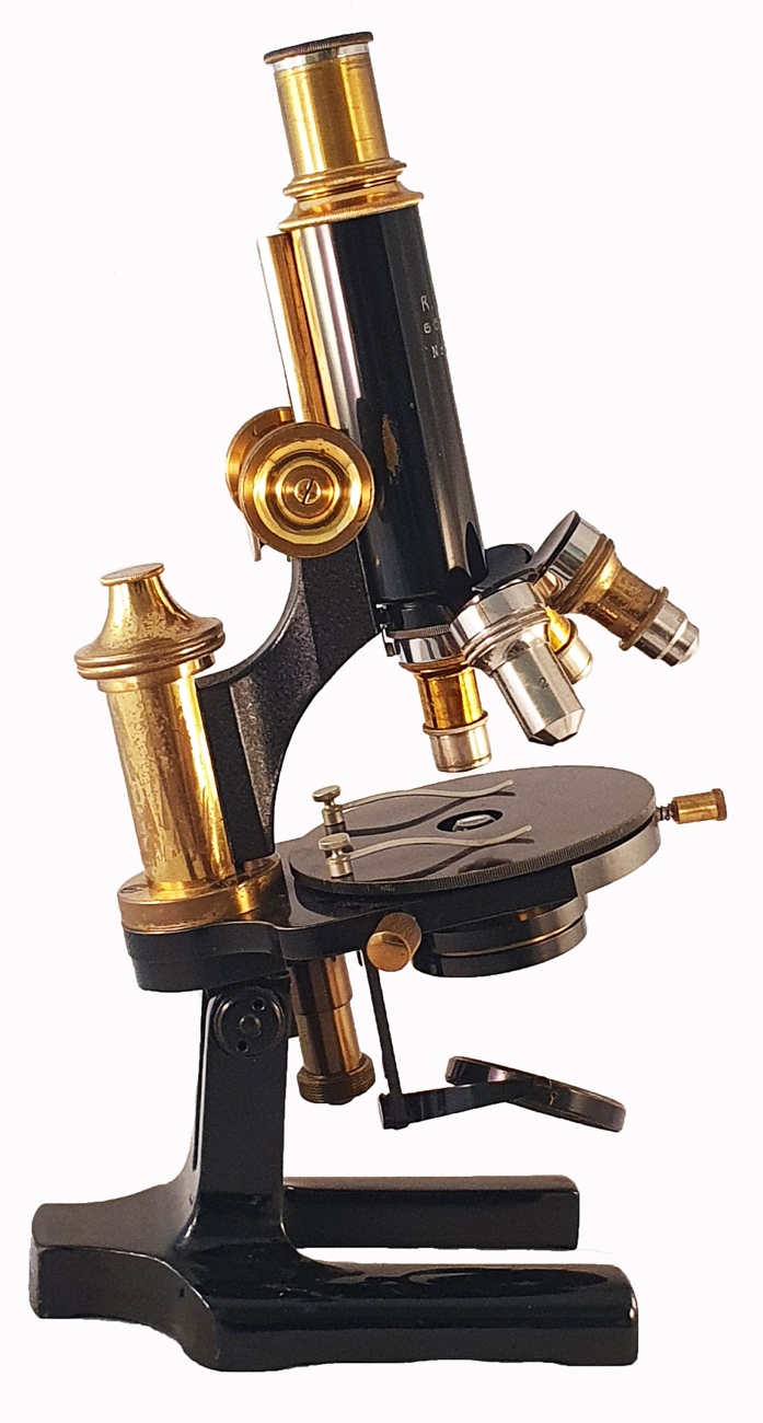 Microscope 423 (R. Winkel; continental type microscope; 1917)